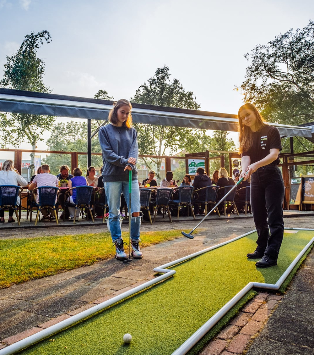 Midget Golf Course Parkhaven - The only miniature golf course in Rotterdam!